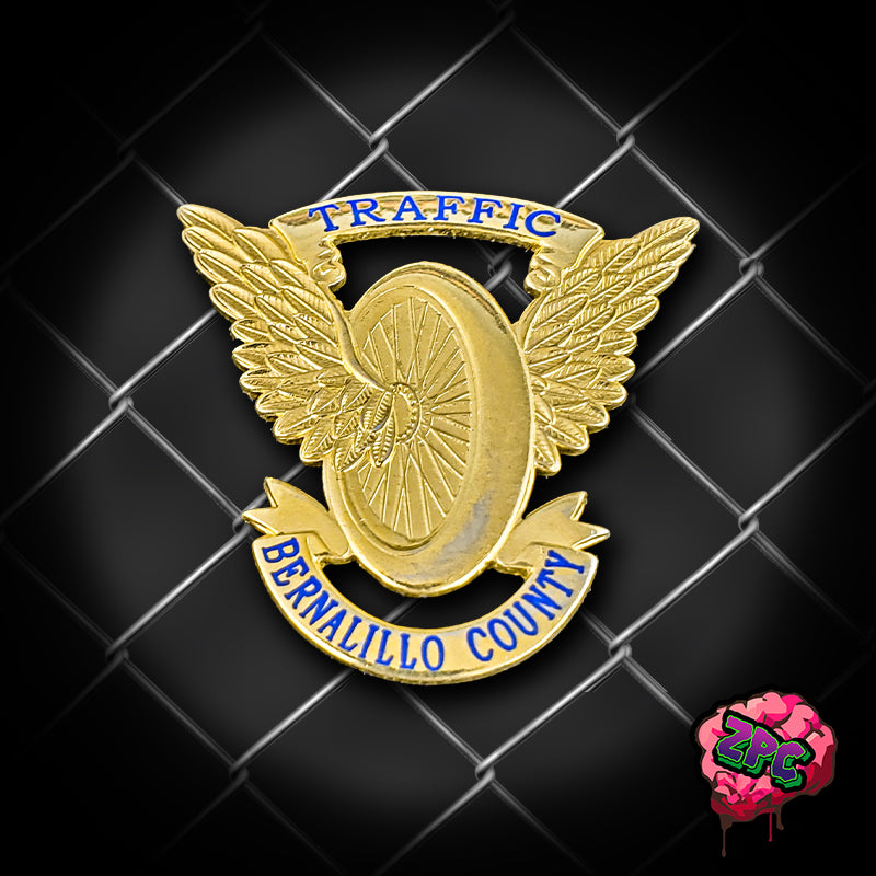 BPD- Motorcycle Hat Badge Control Badge - Bernalillo County NM Police ...