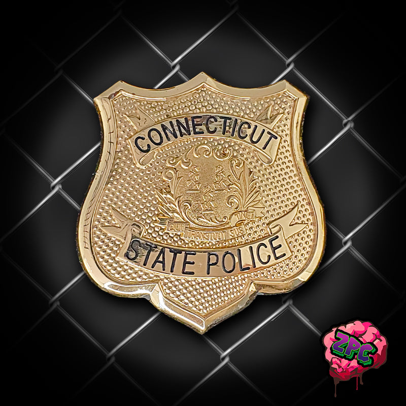 CSP- Connecticut State Police 100th Anniversary Commemorative Badge ...