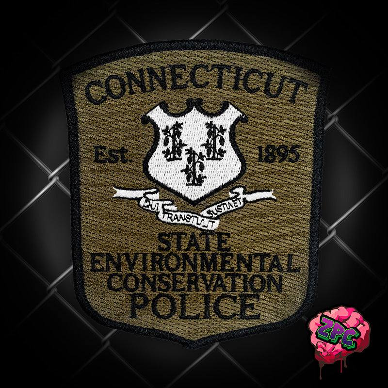 CT - CONNECTICUT ENCON POLICE / CURRENT - SUBDUED Variant – ZOMBIE HQ
